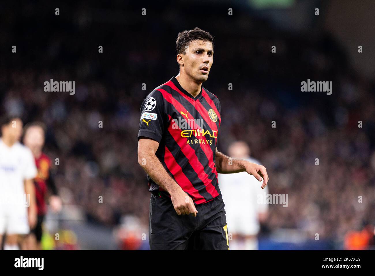 Copenhagen, Denmark. 11th Oct, 2022. Rodri (16) of Manchester City seen ...