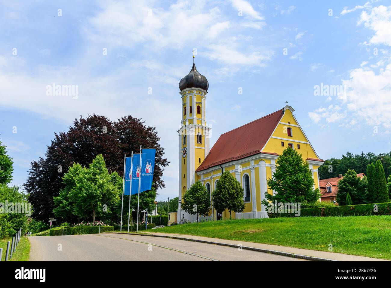 Frescoes in pilgrimage church hi-res stock photography and images - Alamy