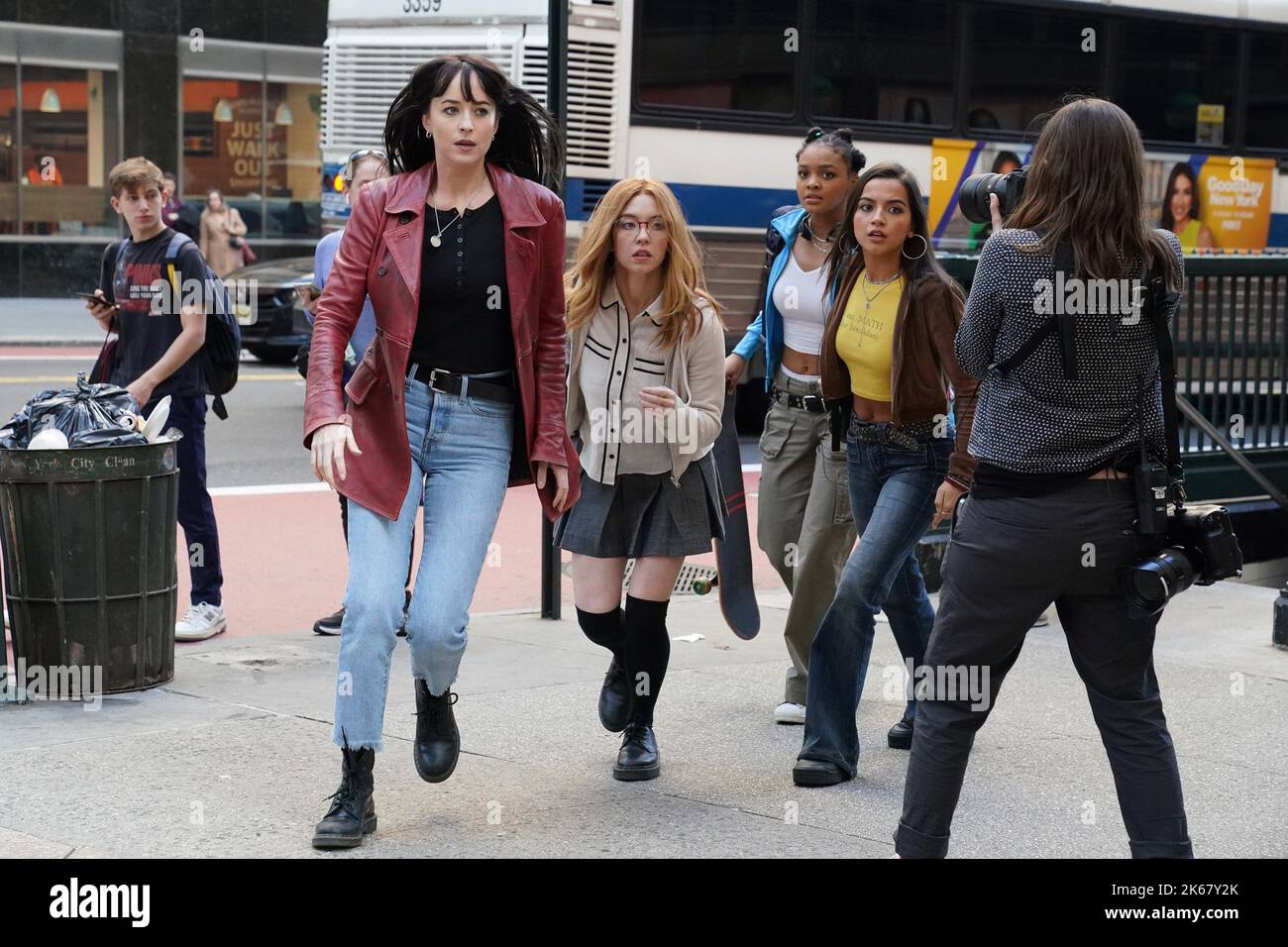New York, NY, USA. 11th Oct, 2022. Dakota Johnson, Isabela Merced ...