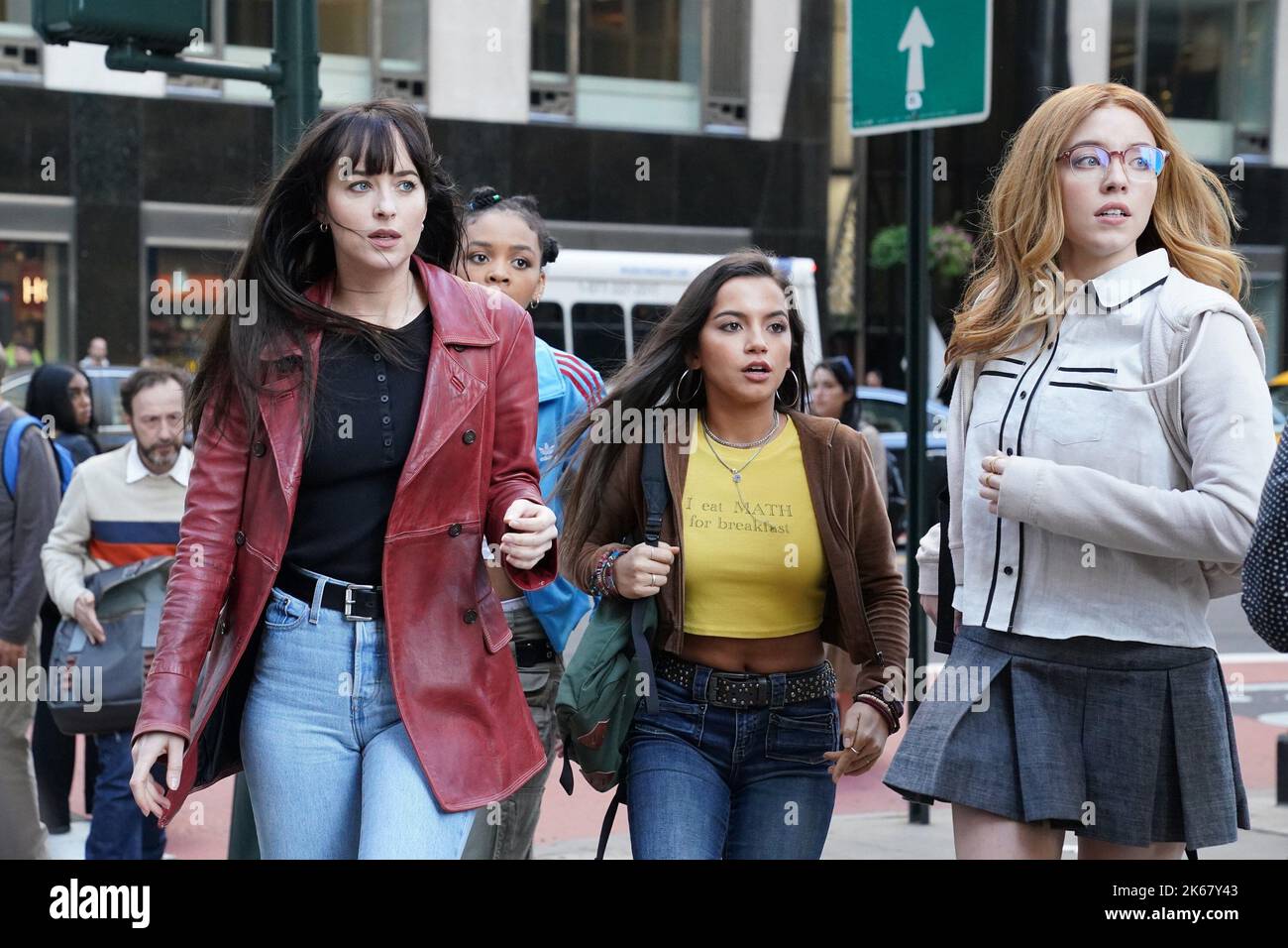 New York, NY, USA. 11th Oct, 2022. Dakota Johnson, Celeste O'Connor ...