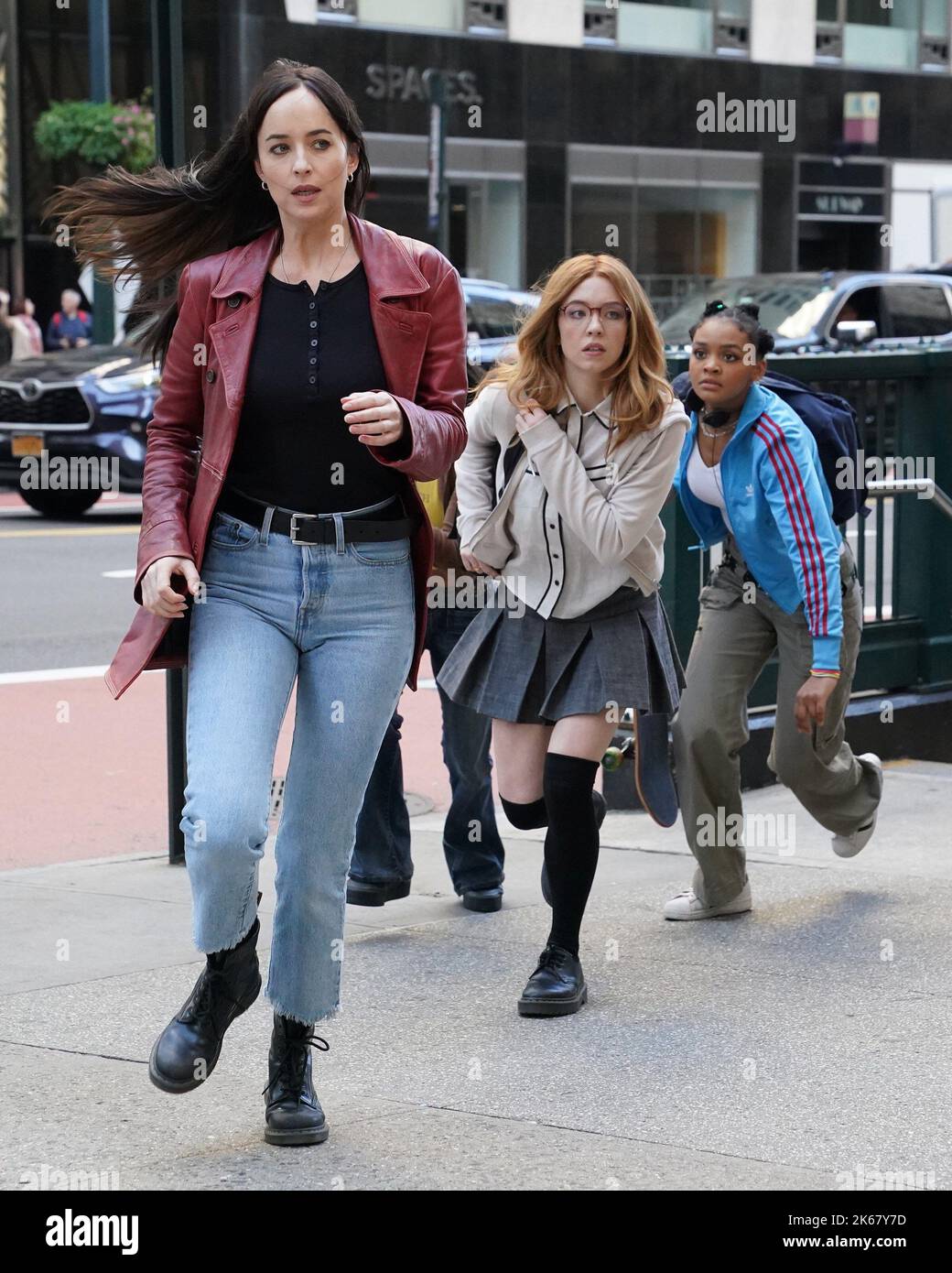 New York, NY, USA. 11th Oct, 2022. Dakota Johnson, Isabela Merced ...