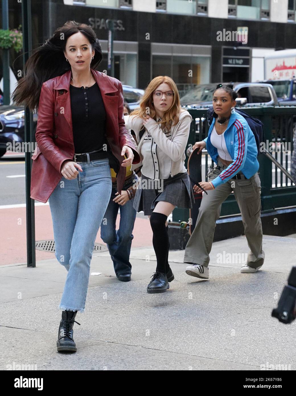 New York, NY, USA. 11th Oct, 2022. Dakota Johnson, Isabela Merced ...