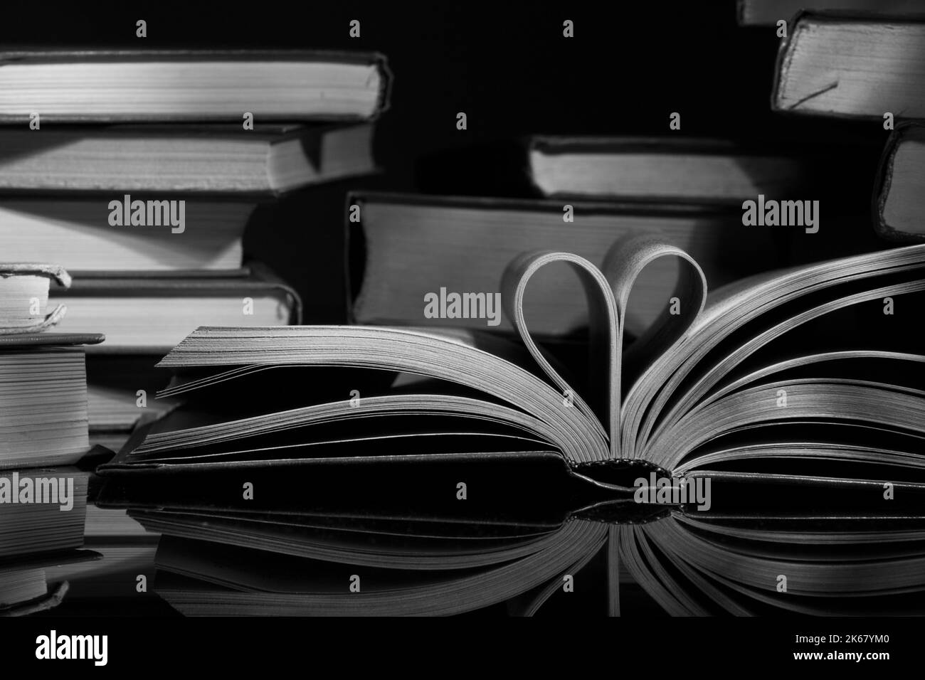 Open book cover Black and White Stock Photos & Images - Alamy
