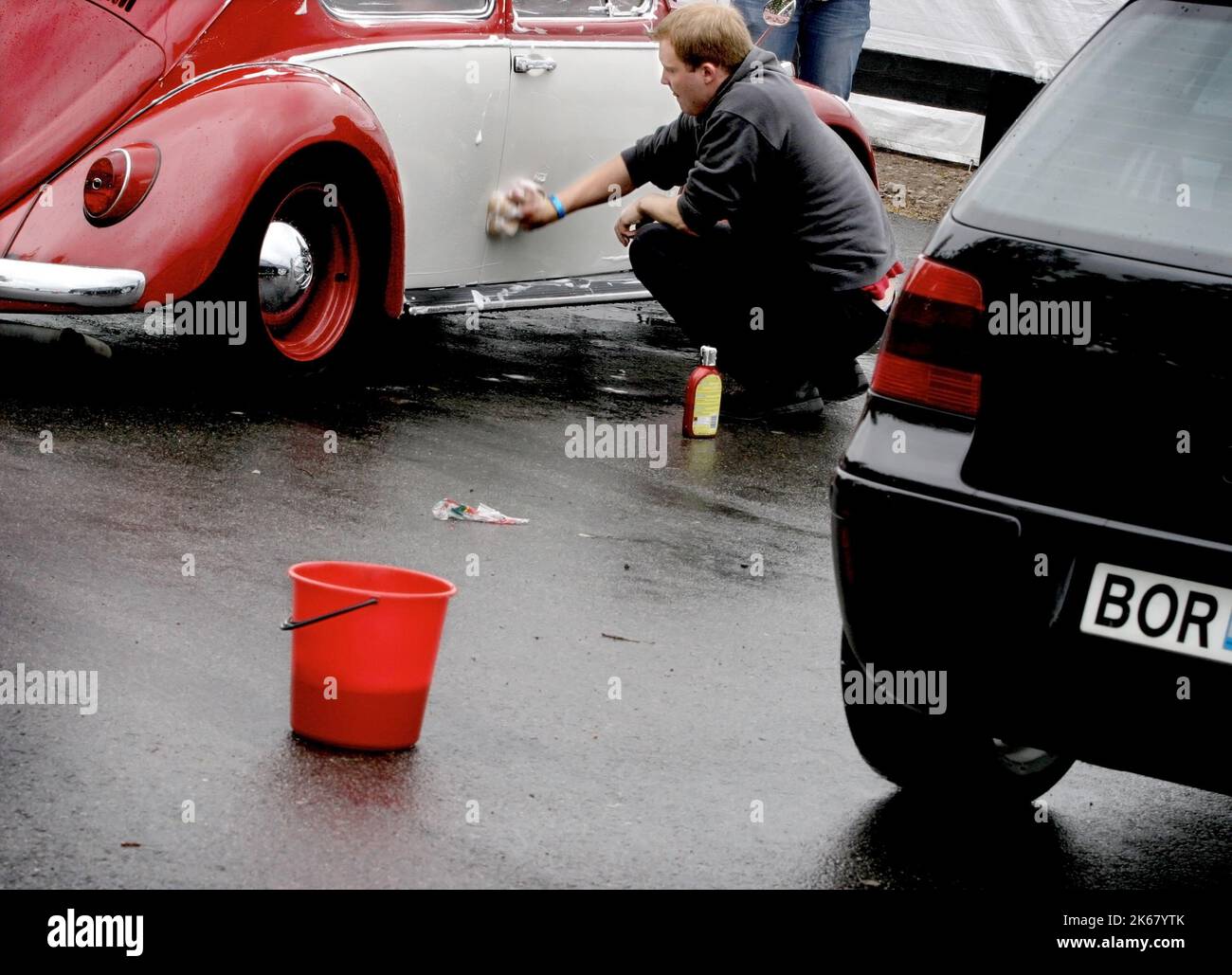 Bugrun car meet, Mantorp Park, Mantorp, Sweden Stock Photo - Alamy