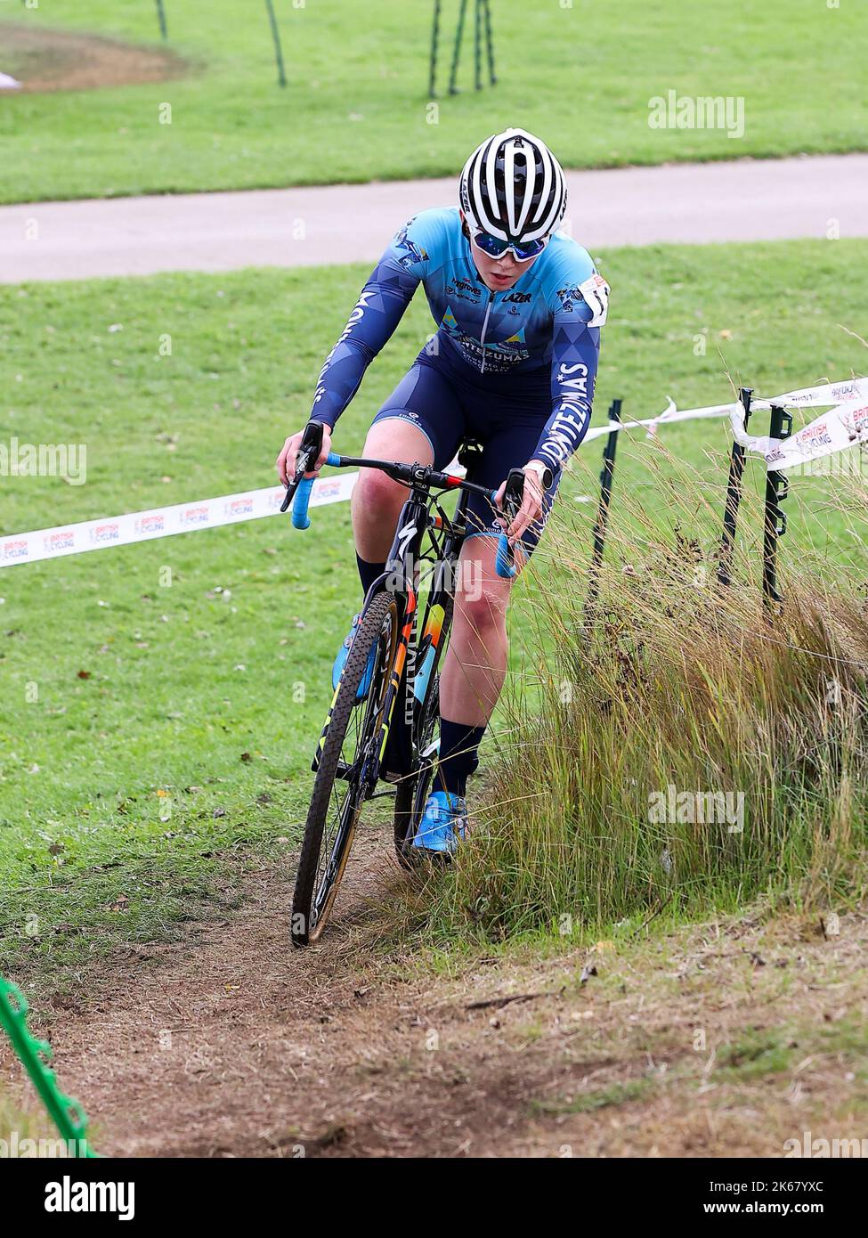 09.10.2022 Derby, England. Cyclocross. Maddie Cooper (Montezuma's Race ...