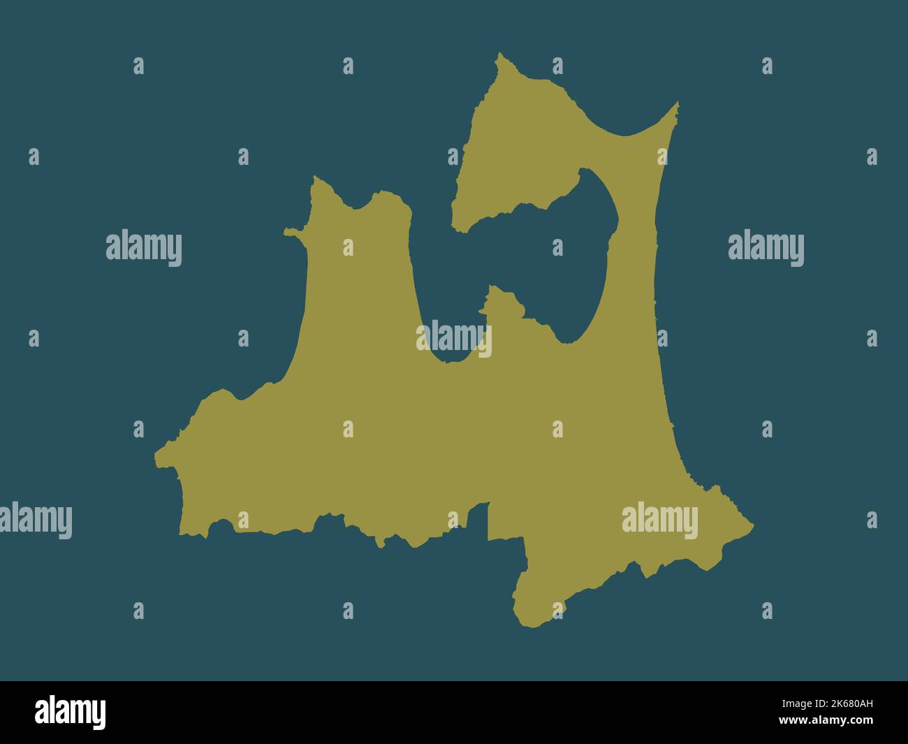 Aomori prefecture map hi-res stock photography and images - Alamy