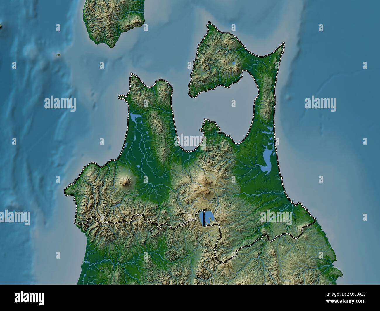 Aomori outline hi-res stock photography and images - Alamy