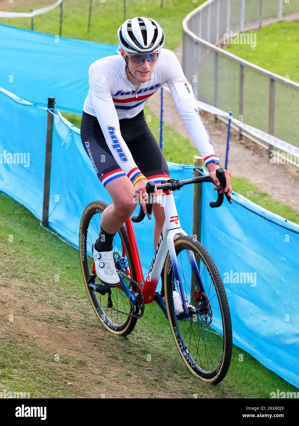 09.10.2022 Derby, England. Cyclocross. Thomas Mein (Hope Factory Racing ...