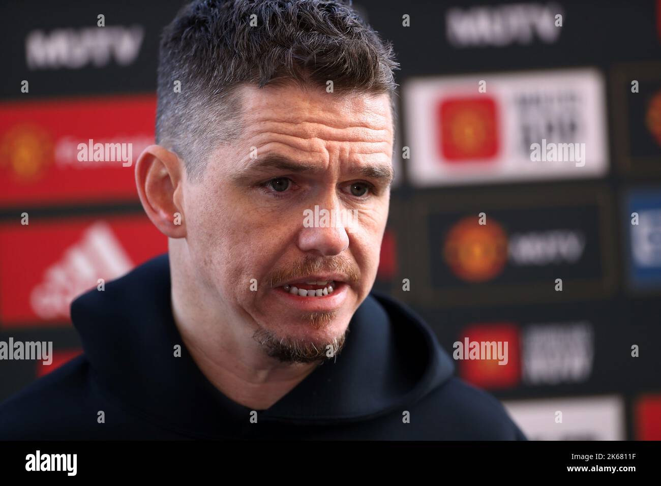 File photo dated 27-02-2022 of Manchester United manager Marc Skinner ...