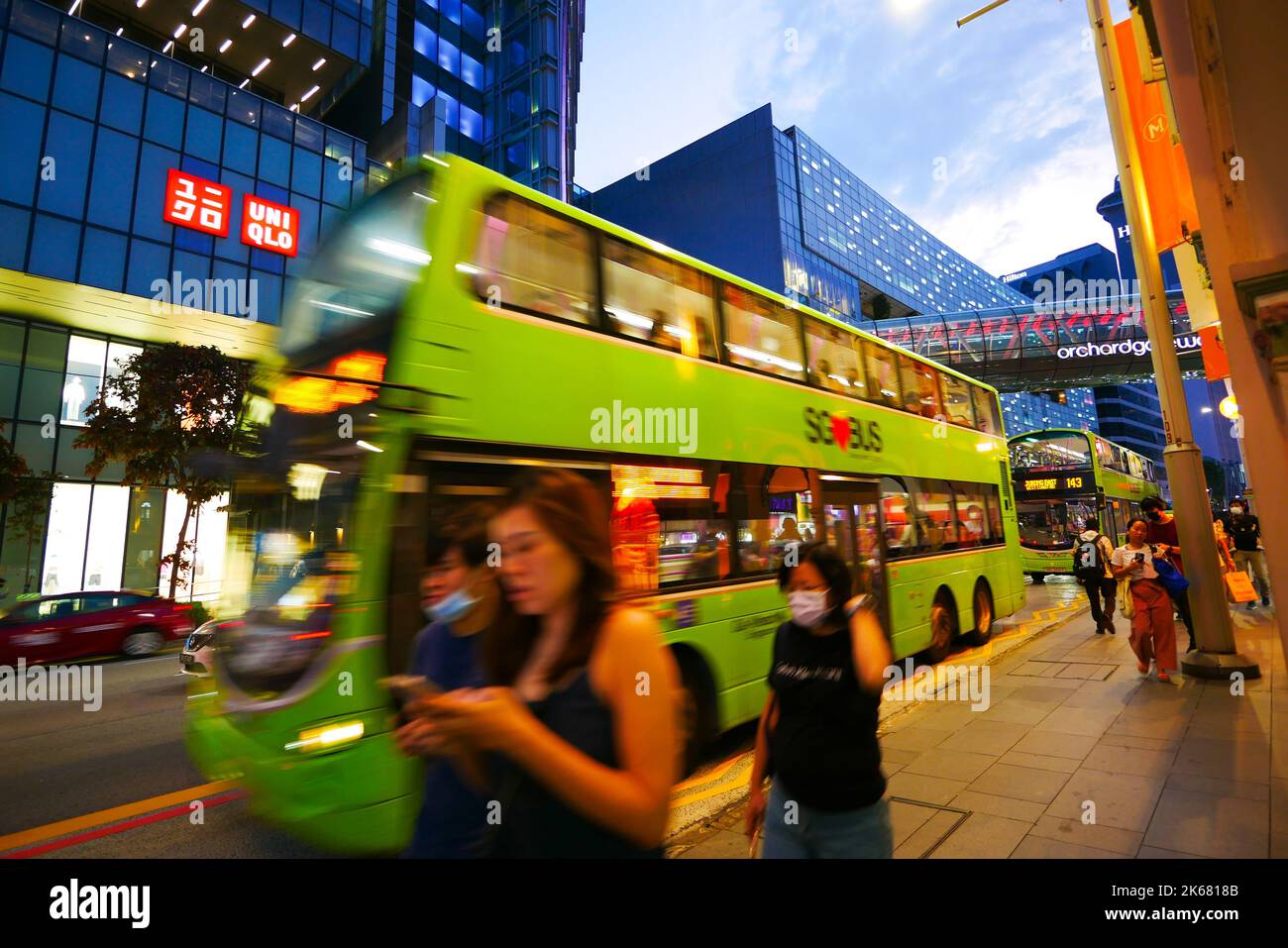 Singapore, 1 june 2022. singapore public transportation bus Stock Photo - Alamy