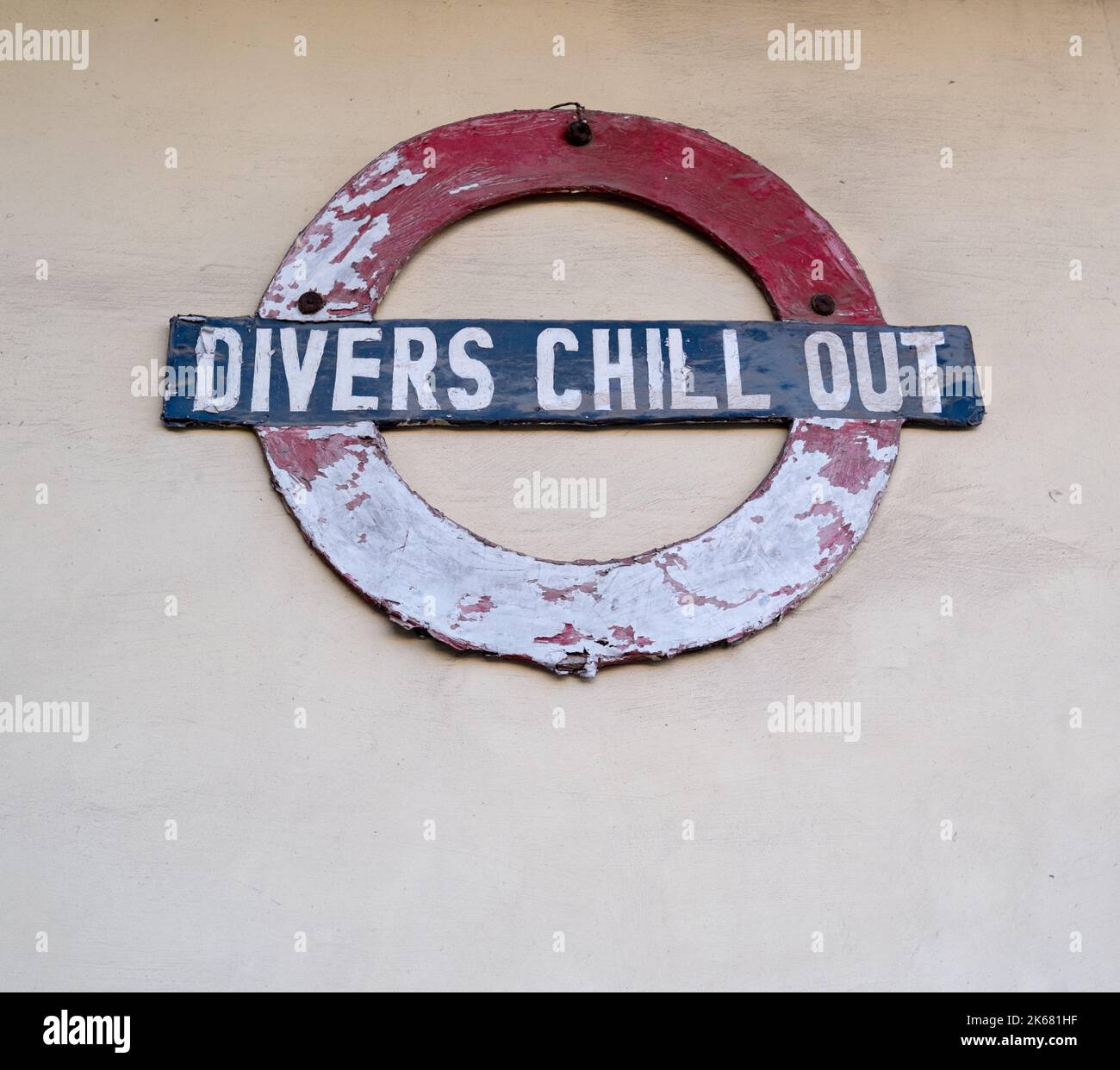 Scuba diving sign hi-res stock photography and images - Alamy