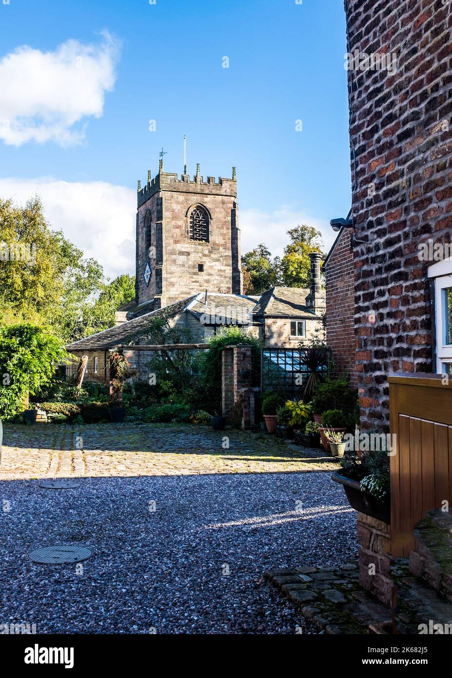 The church of St. Michael and All Angels is in the centre of Croston ...