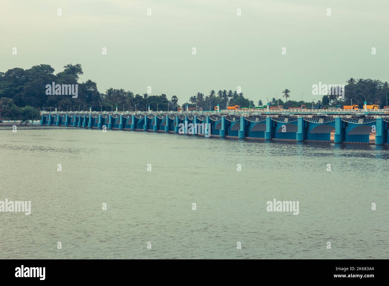 Kallanai (also known as the Grand Anicut) is an ancient dam that is ...