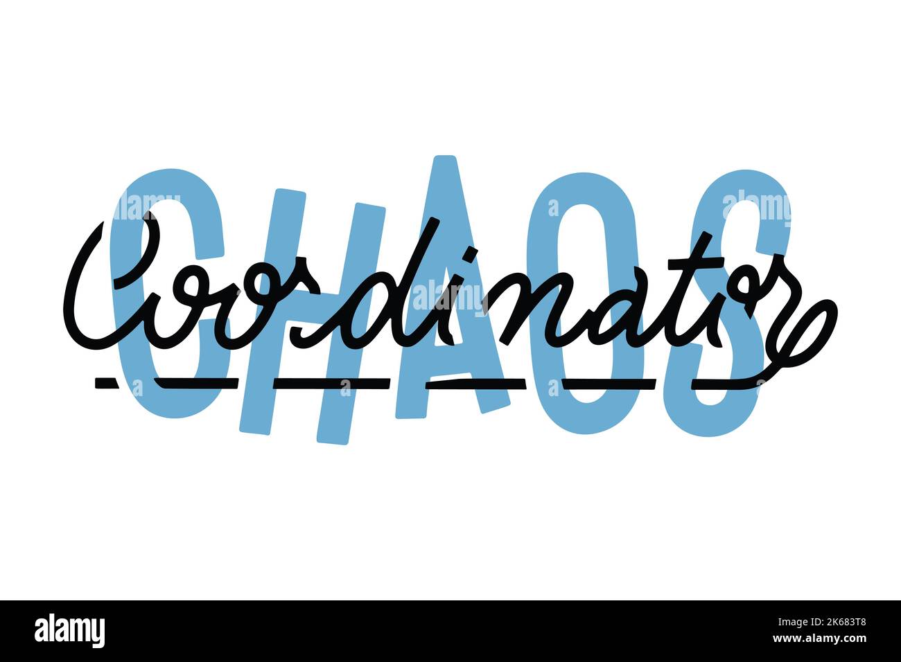 Chaos coordinator Stock Vector Images - Alamy