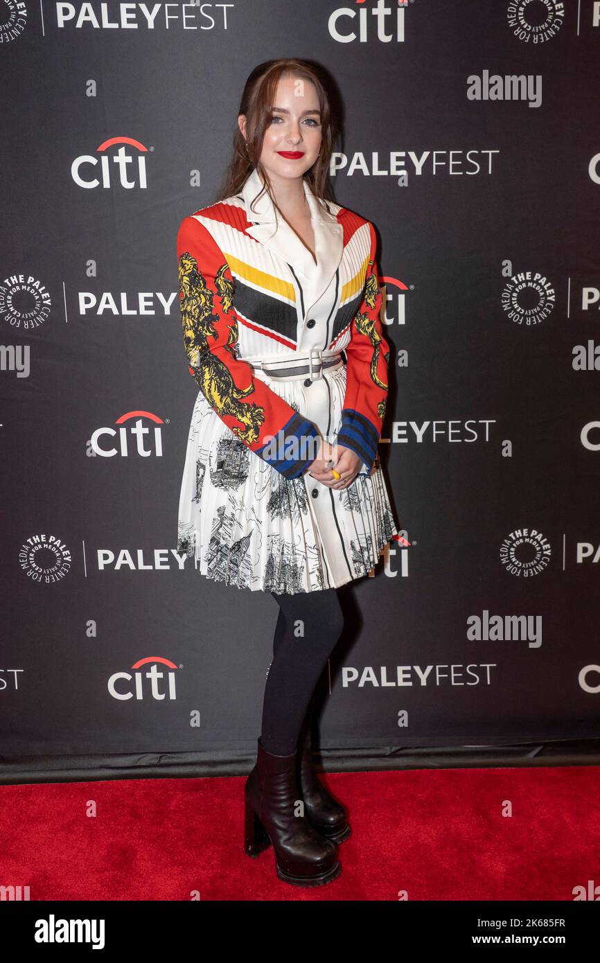 Mckenna Grace attends "The Handmaid's Tale" during 2022 PaleyFest NY at ...