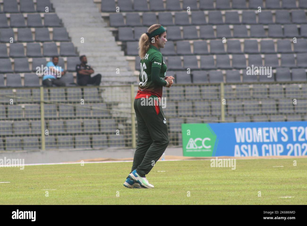October 10, 2022. Sylhet, Bangladesh: Jahanara Alam of Bangladesh Women ...