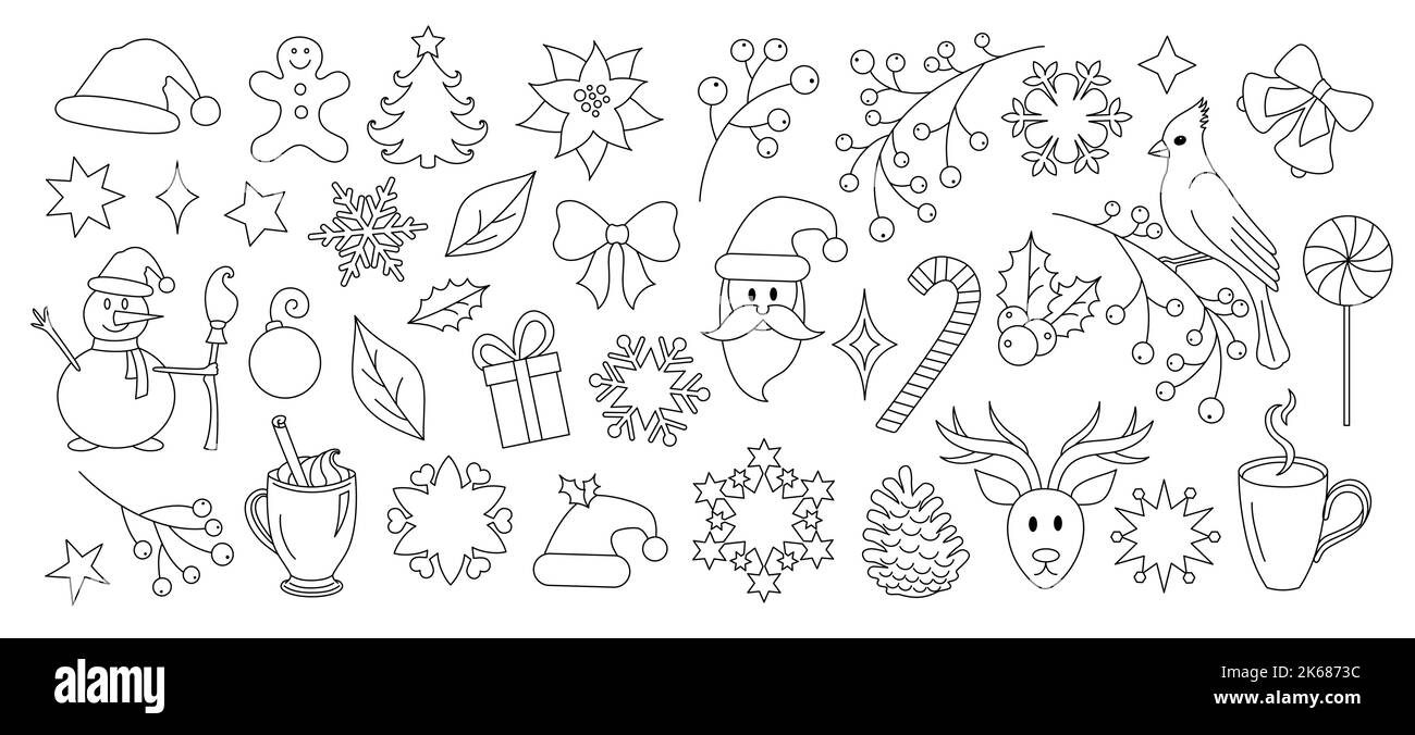 Set christmas sale design Black and White Stock Photos & Images - Alamy
