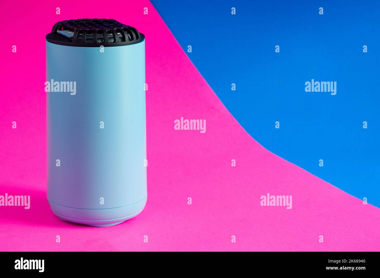 Macro Image of Electronic Device used to Kill Mosquitoes on Pink and ...