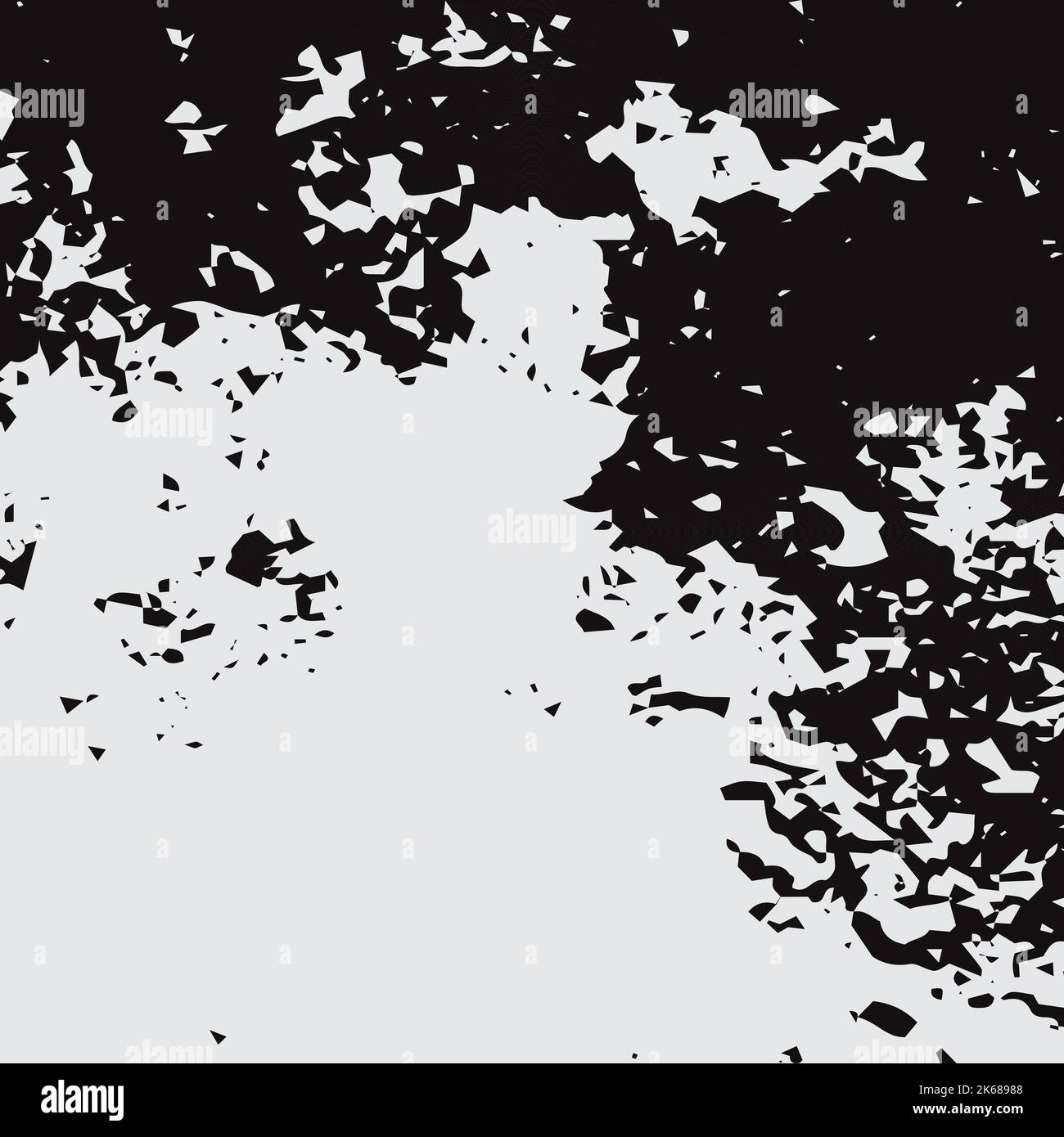 Grain texture background with black and white color. Editable ...