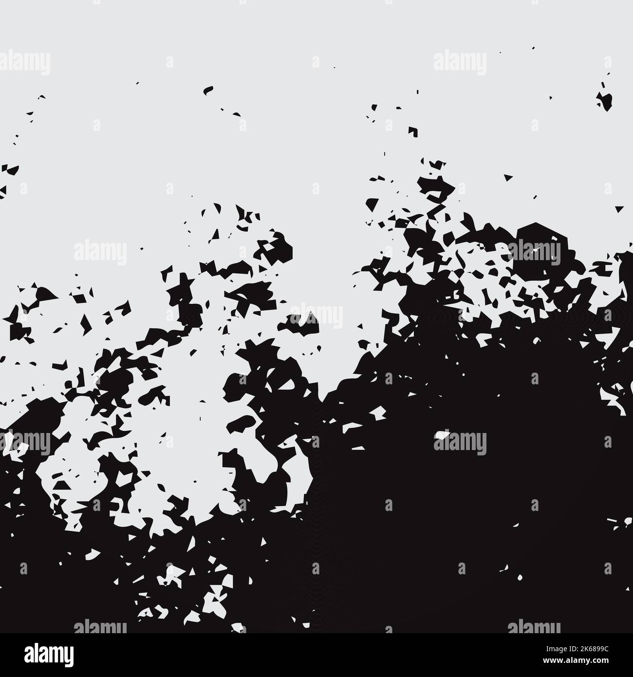 Grain texture background with black and white color. Editable ...