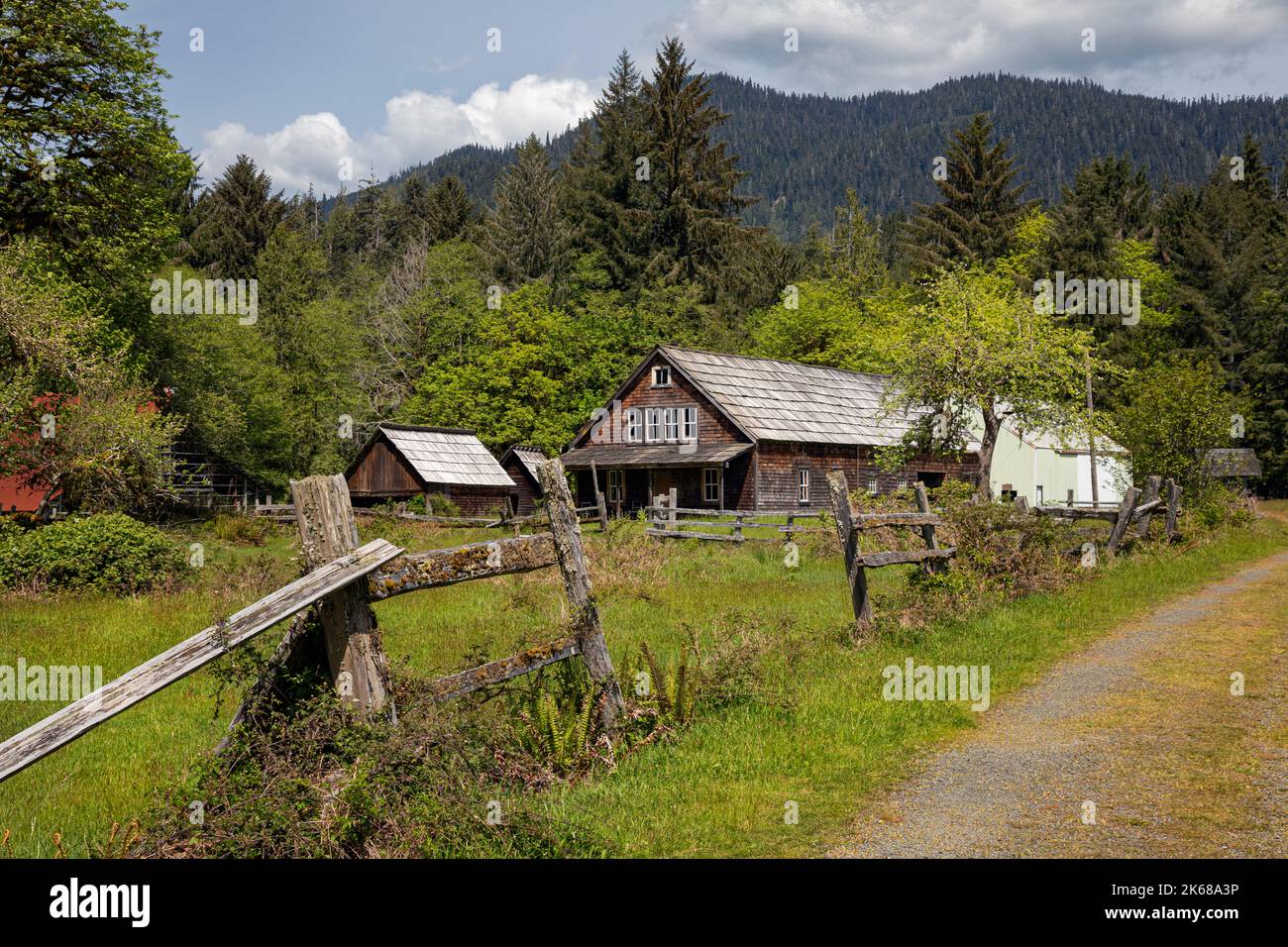 WA22215-00...WASHINGTON - Historic Kestner Homestead in the Quinault ...