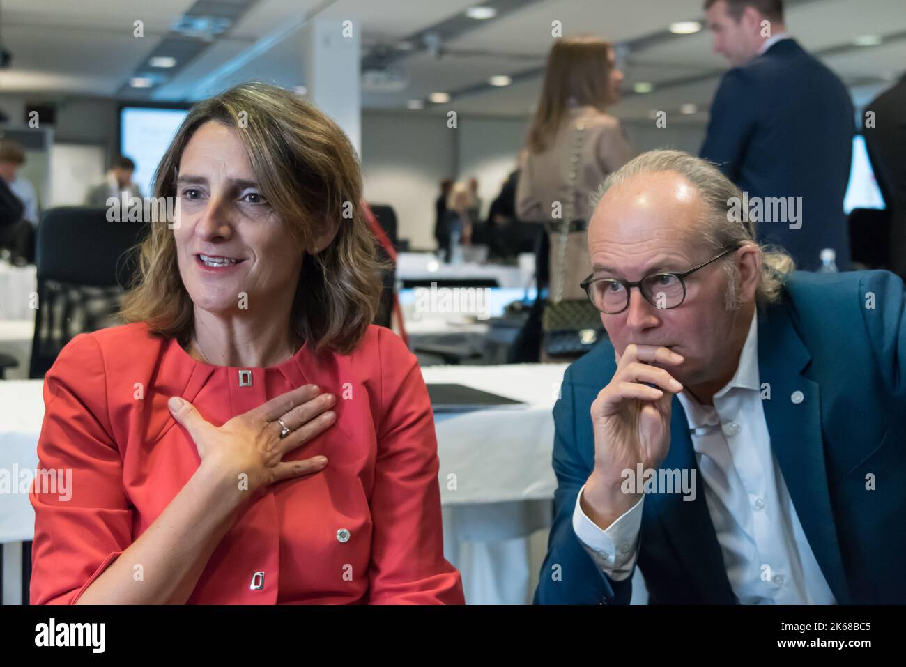 Minister for the Ecological Transition of Spain Teresa Ribera Rodriguez ...