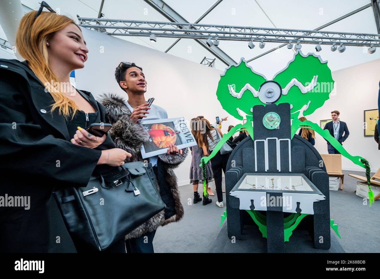 London, UK. 12th Oct, 2022. Matrix Vegetal, 2021/2, by Patricia ...