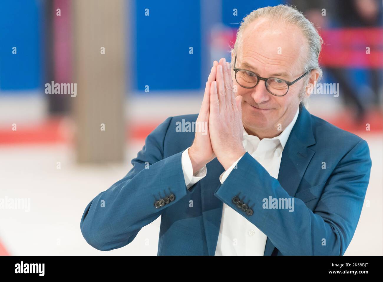 Luxembourg Energy Minister Claude Turmes seen during Informal meeting ...
