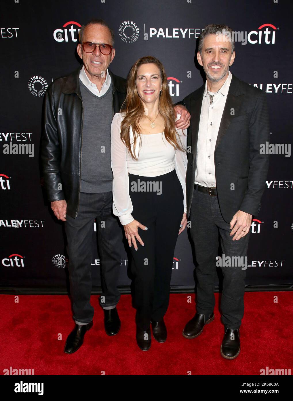 Jack Rapke, Jackie Levine and Jeff Rake Stock Photo - Alamy