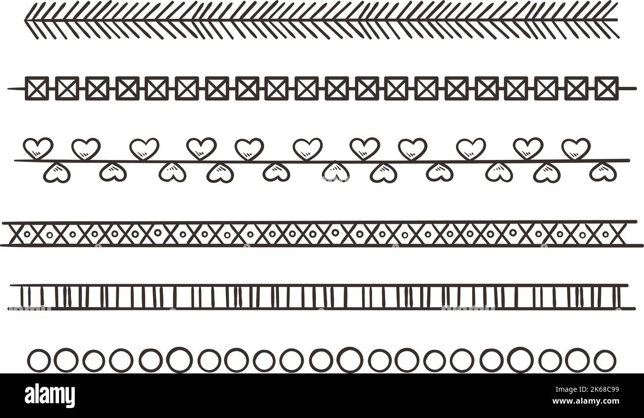 Divider pattern Cut Out Stock Images & Pictures - Alamy