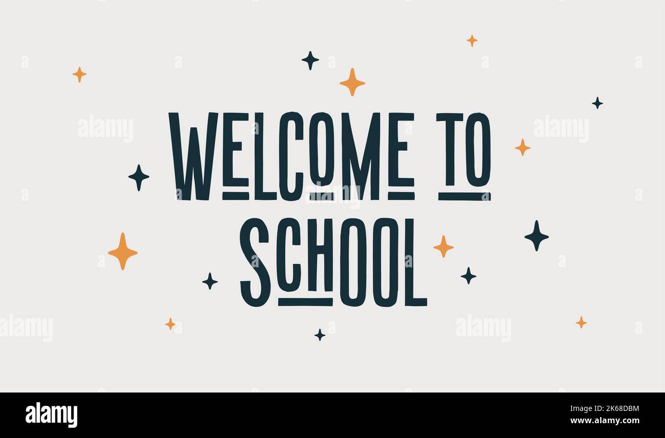 Hello. Poster with hand drawn lettering Hello. Hand drawn vintage ...