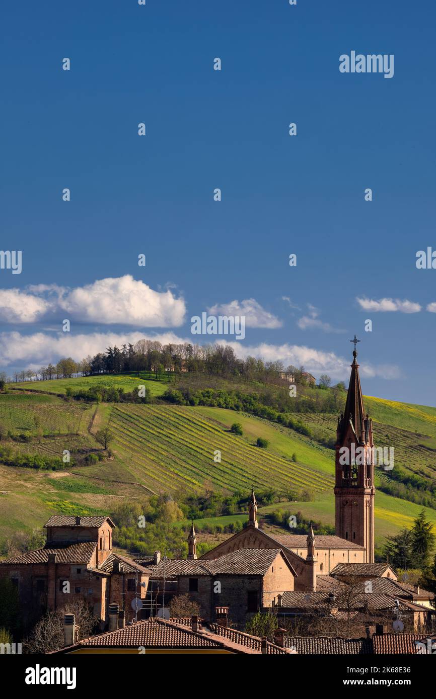 Castelvetro di Modena in spring (Emilia Romagna, Italy Stock Photo - Alamy