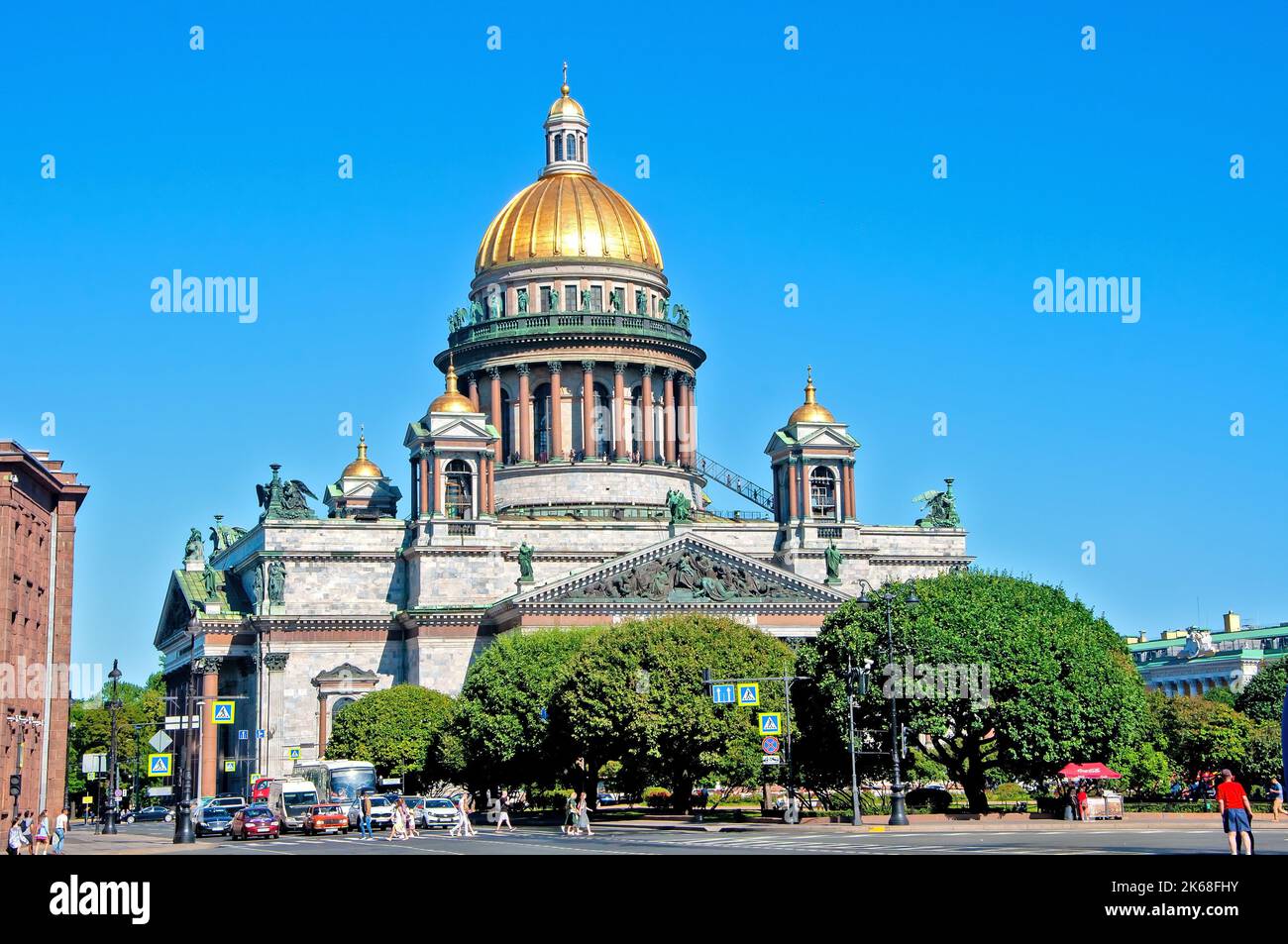 First st isaac church hi-res stock photography and images - Alamy
