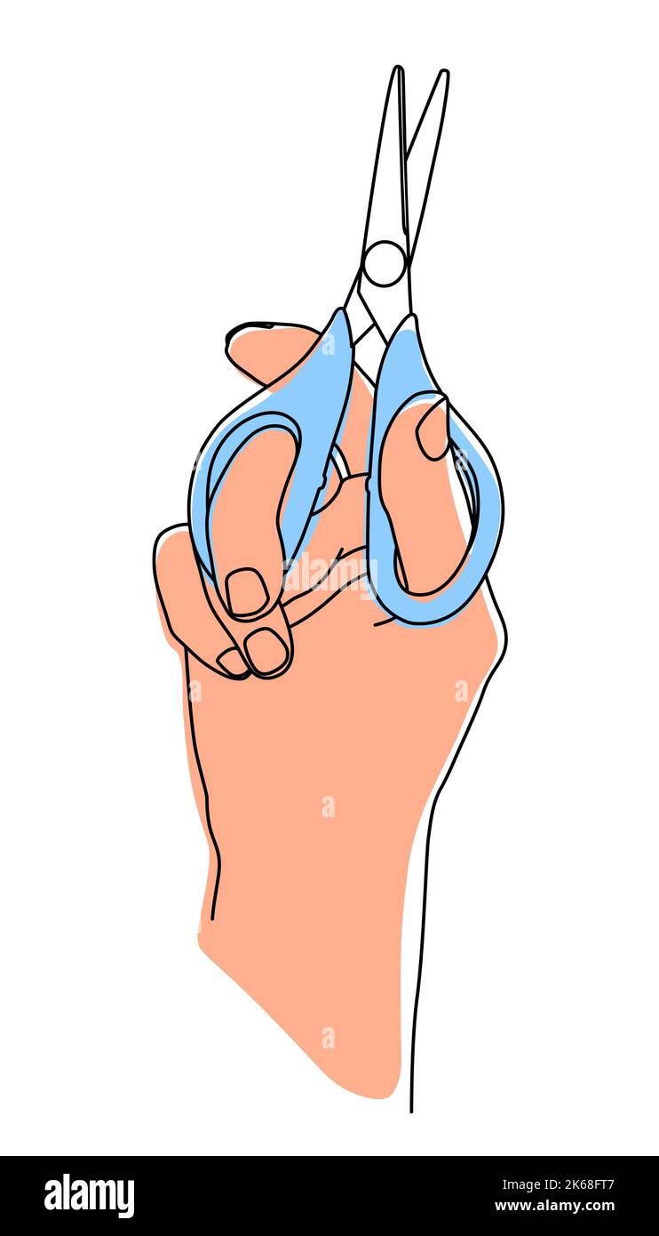 Hand holding a ball pen, writing, signing a document or drawing. Hand ...