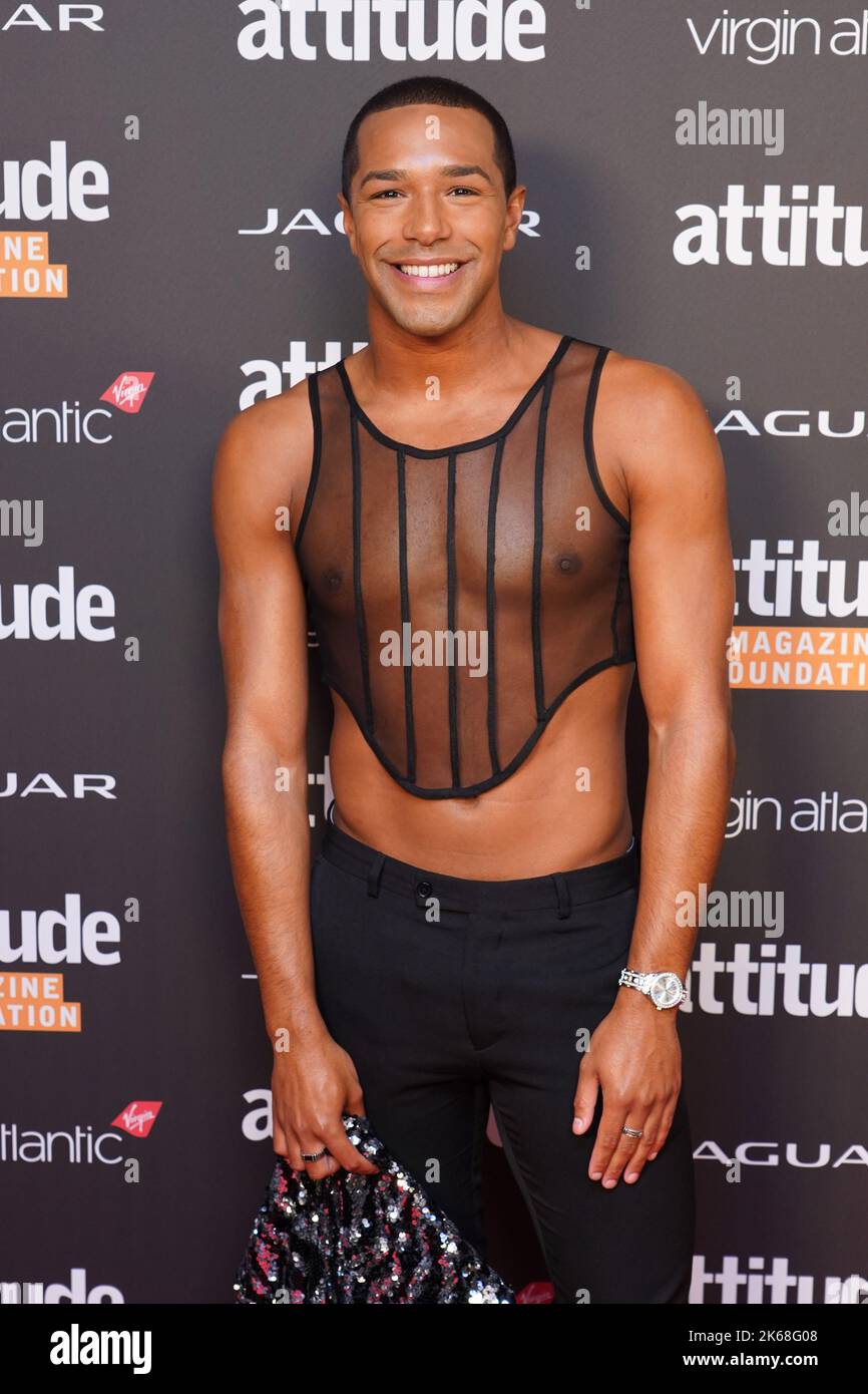 EDITORIAL USE ONLY Michael Gunning attends the Virgin Atlantic Attitude ...
