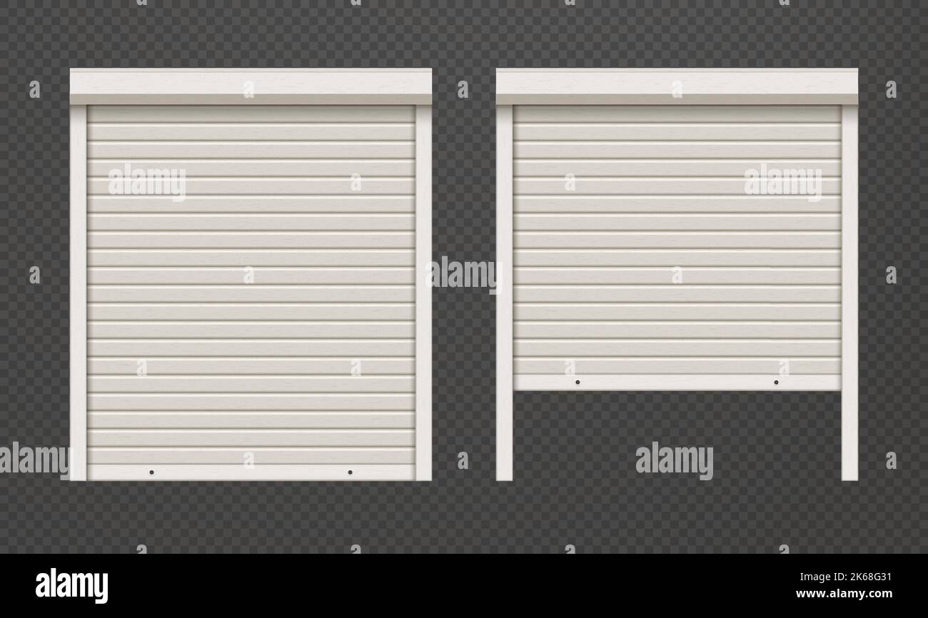 Store front gate closed close Stock Vector Images - Alamy