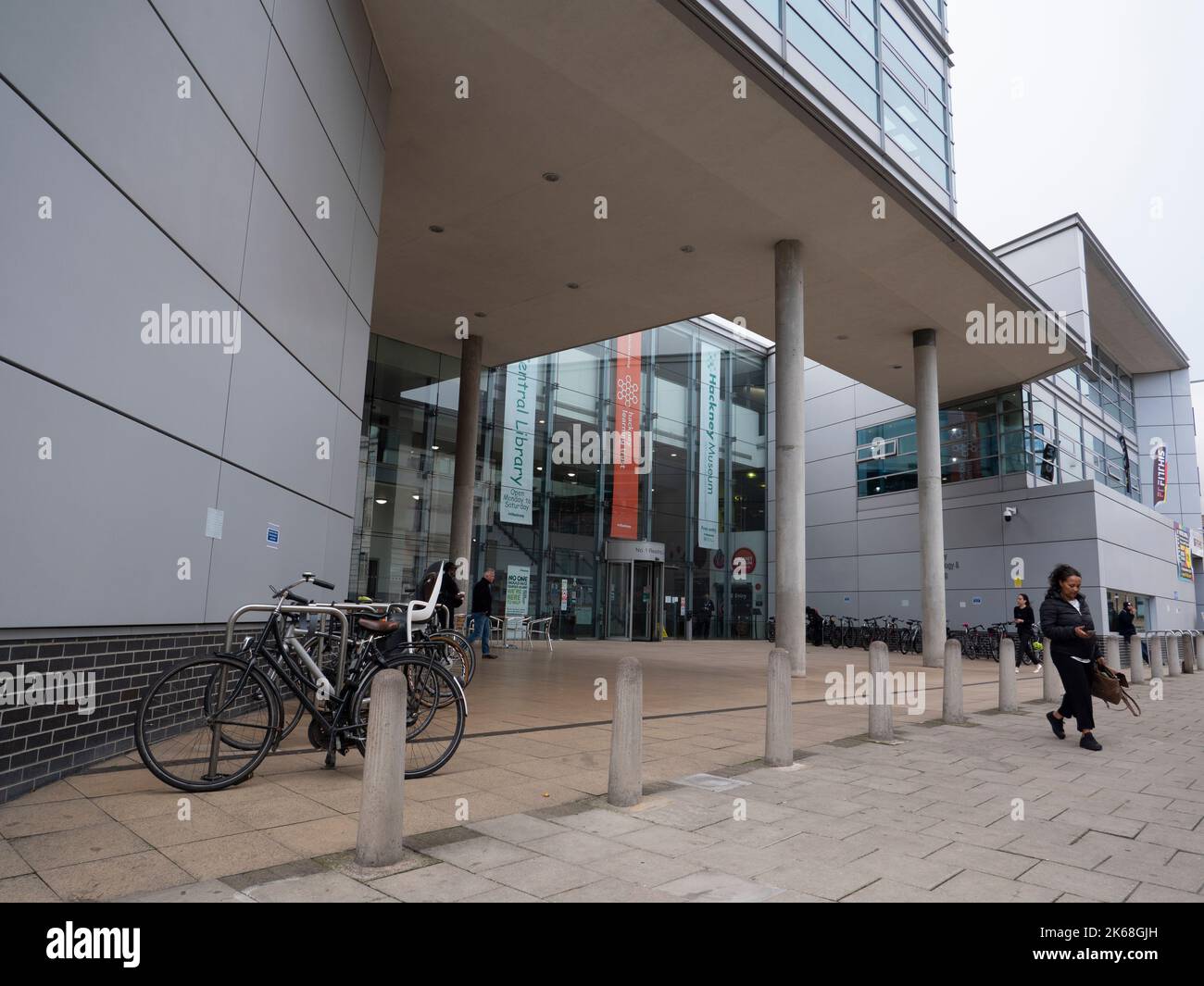 Hackney central library, Hackney, London, United Kingdom Stock Photo ...