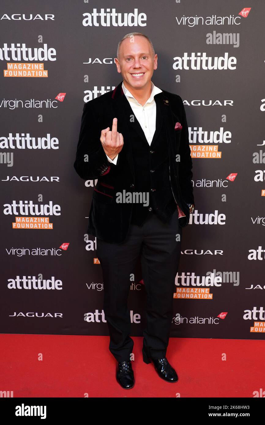 EDITORIAL USE ONLY Robert Rinder attends the Virgin Atlantic Attitude ...