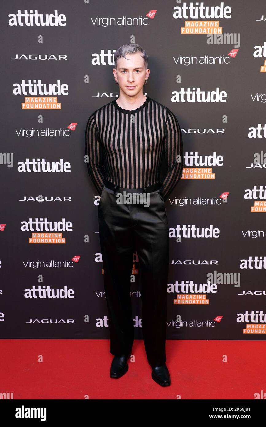 EDITORIAL USE ONLY Joe Mcloughlin attends the Virgin Atlantic Attitude ...