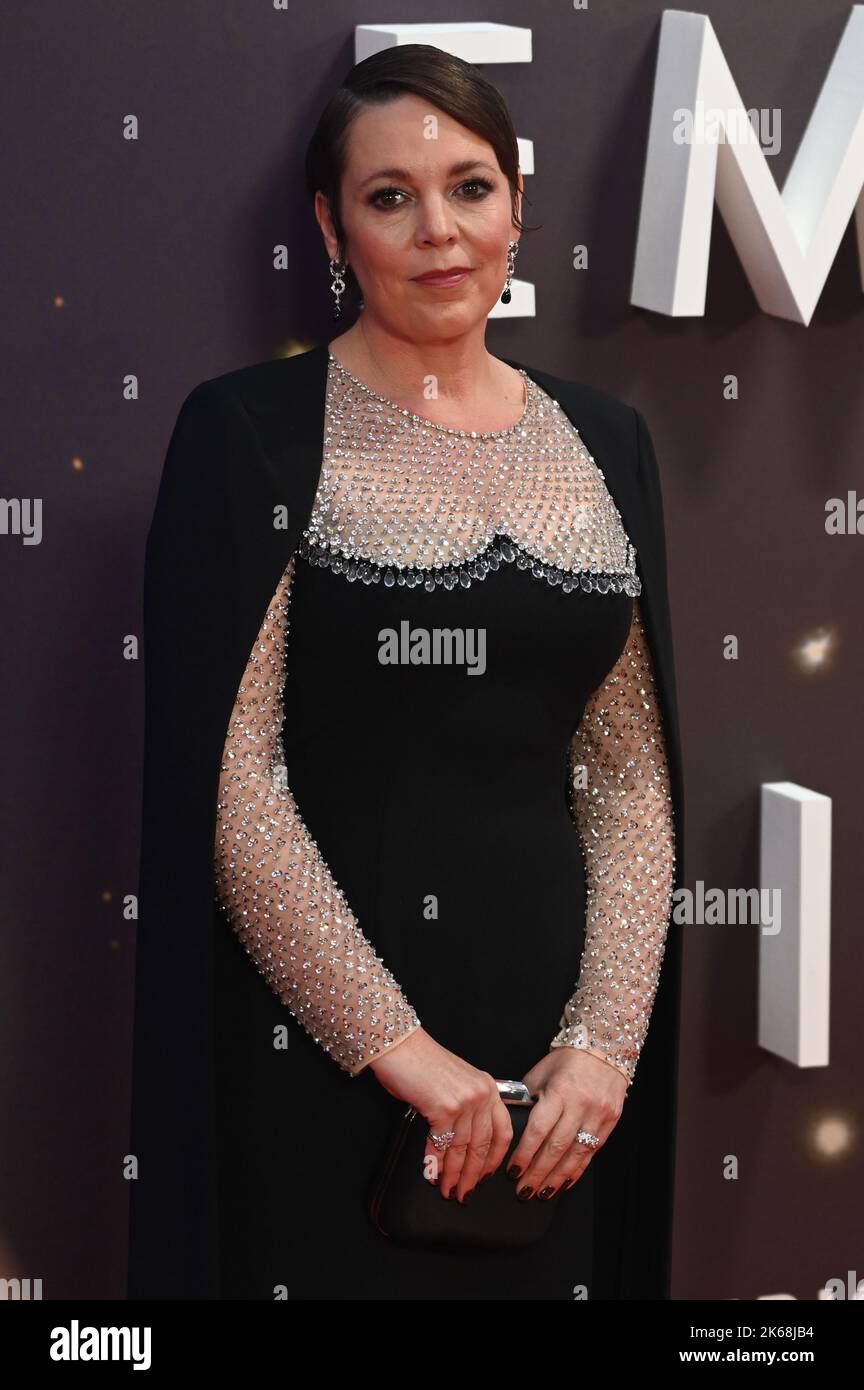 Olivia Colman arrive at the Empire of Light - UK Premiere - BFI London ...