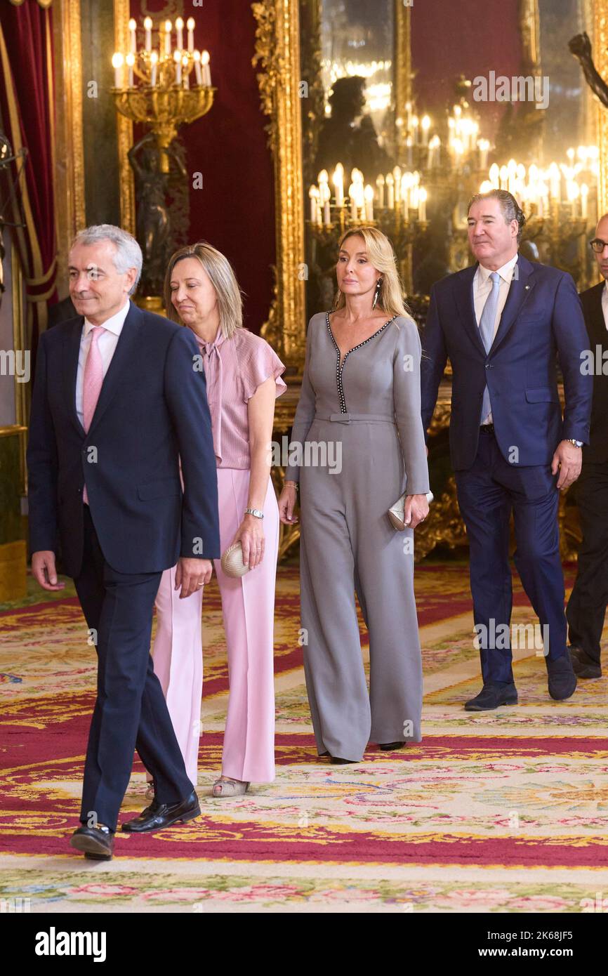 Madrid, Madrid, Spain. 12th Oct, 2022. King Felipe VI of Spain, Queen ...