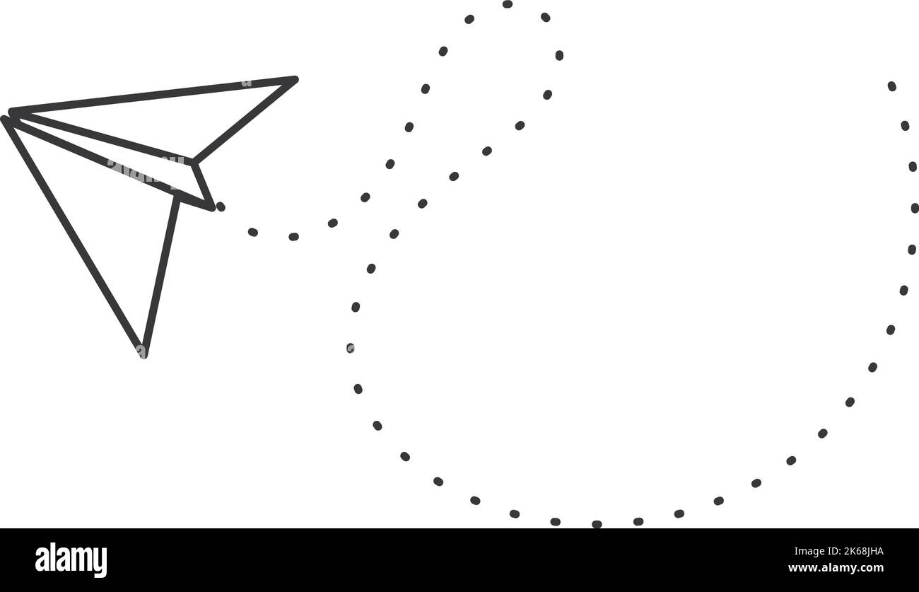 Dotted path Black and White Stock Photos & Images - Alamy