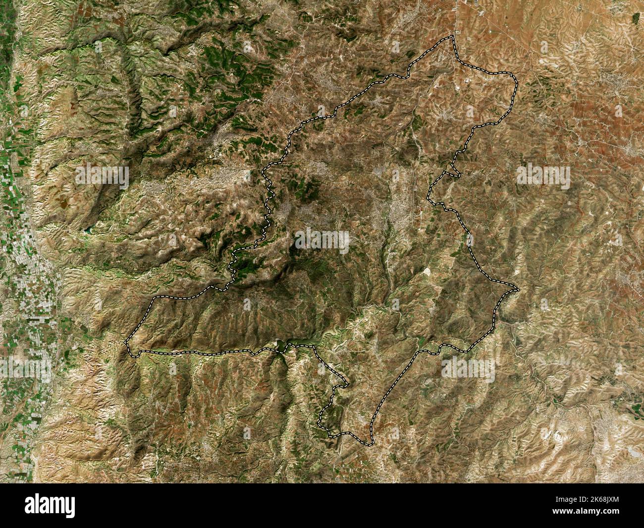 Jarash outline map hi-res stock photography and images - Alamy