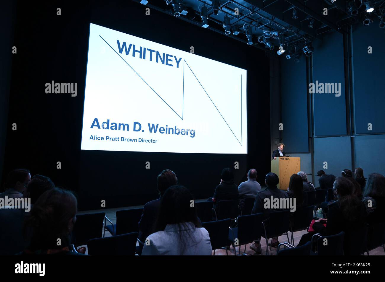 Adam Weinberg, director of the Whitney Museum of American Art, speaks ...