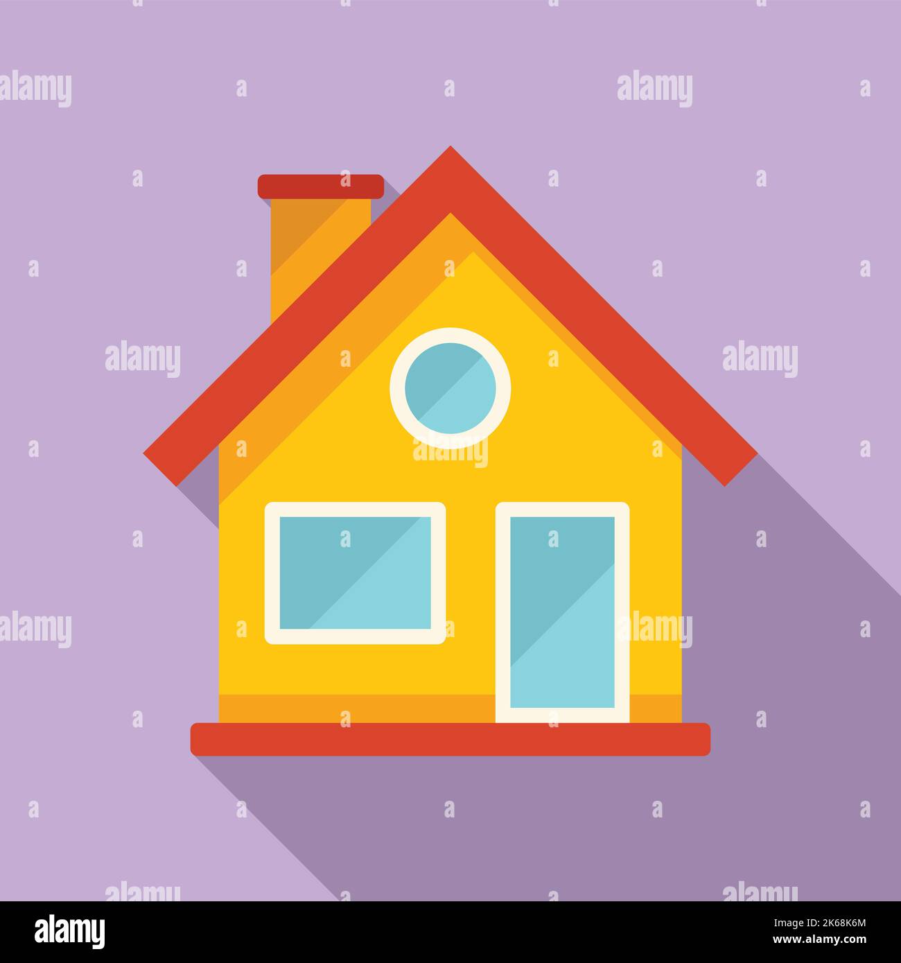 Inside cozy home young Stock Vector Images - Alamy