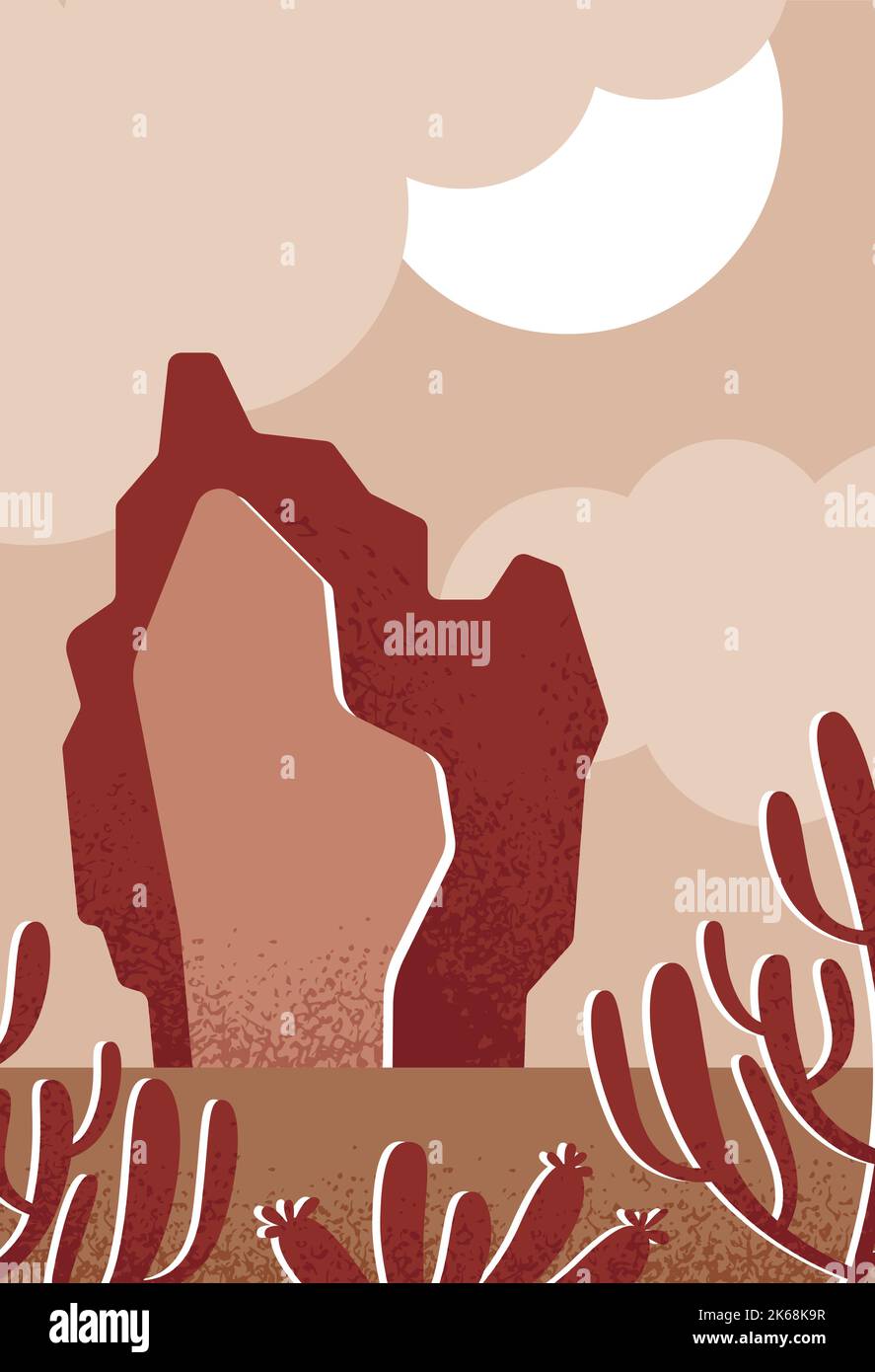 Asian landscape concept Cut Out Stock Images & Pictures - Alamy