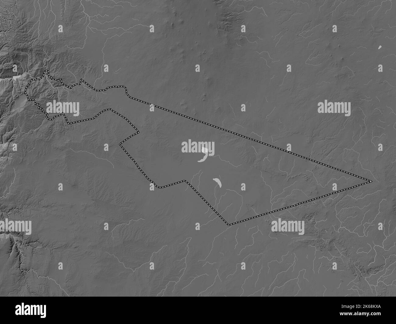 Zarqa, province of Jordan. Grayscale elevation map with lakes and ... Zarqa, province of Jordan. Grayscale elevation map with lakes and ...