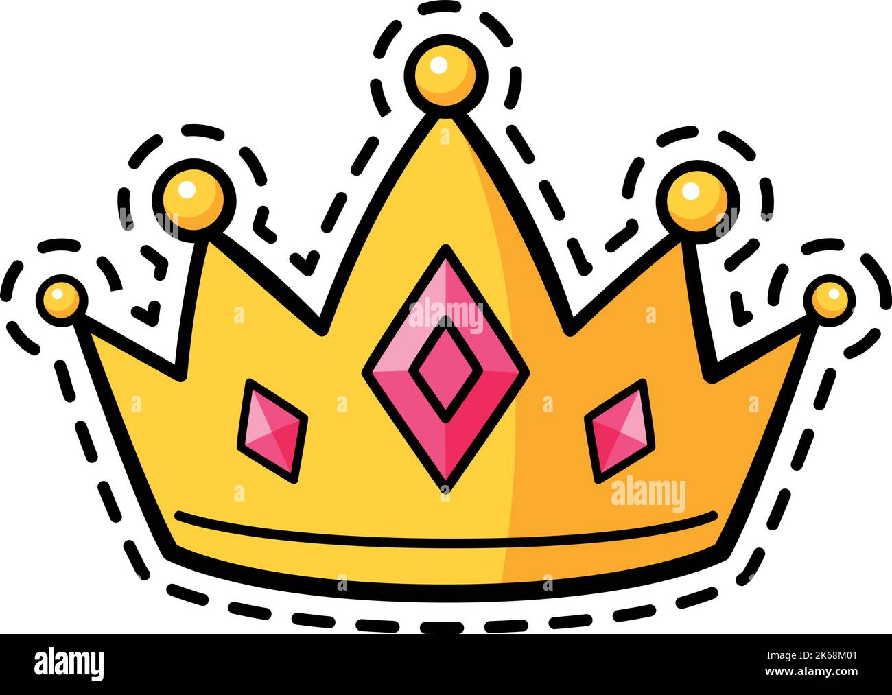 Golden metal badge pin Cut Out Stock Images & Pictures - Alamy