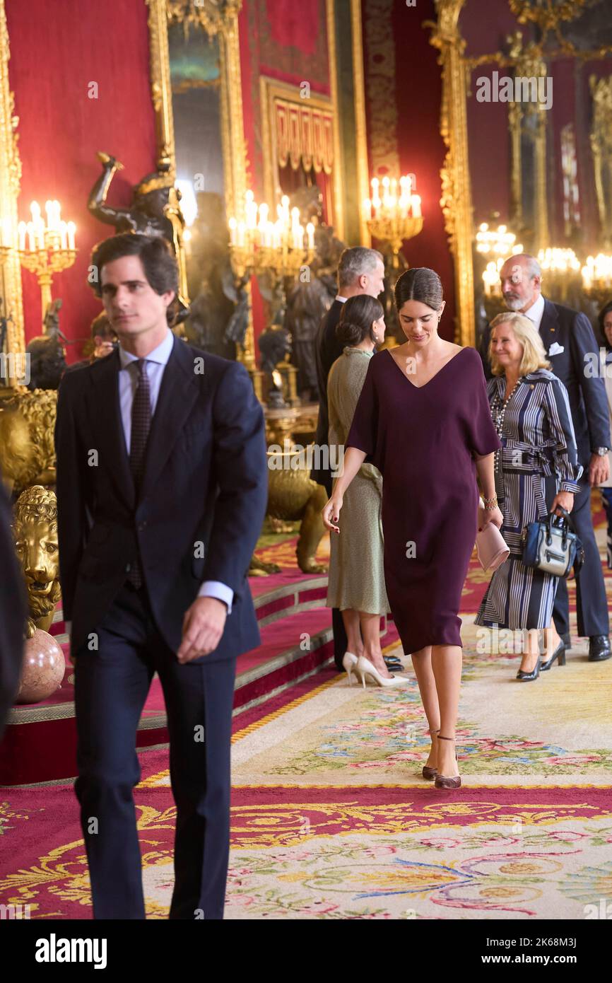 Madrid, Madrid, Spain. 12th Oct, 2022. King Felipe VI of Spain, Queen ...