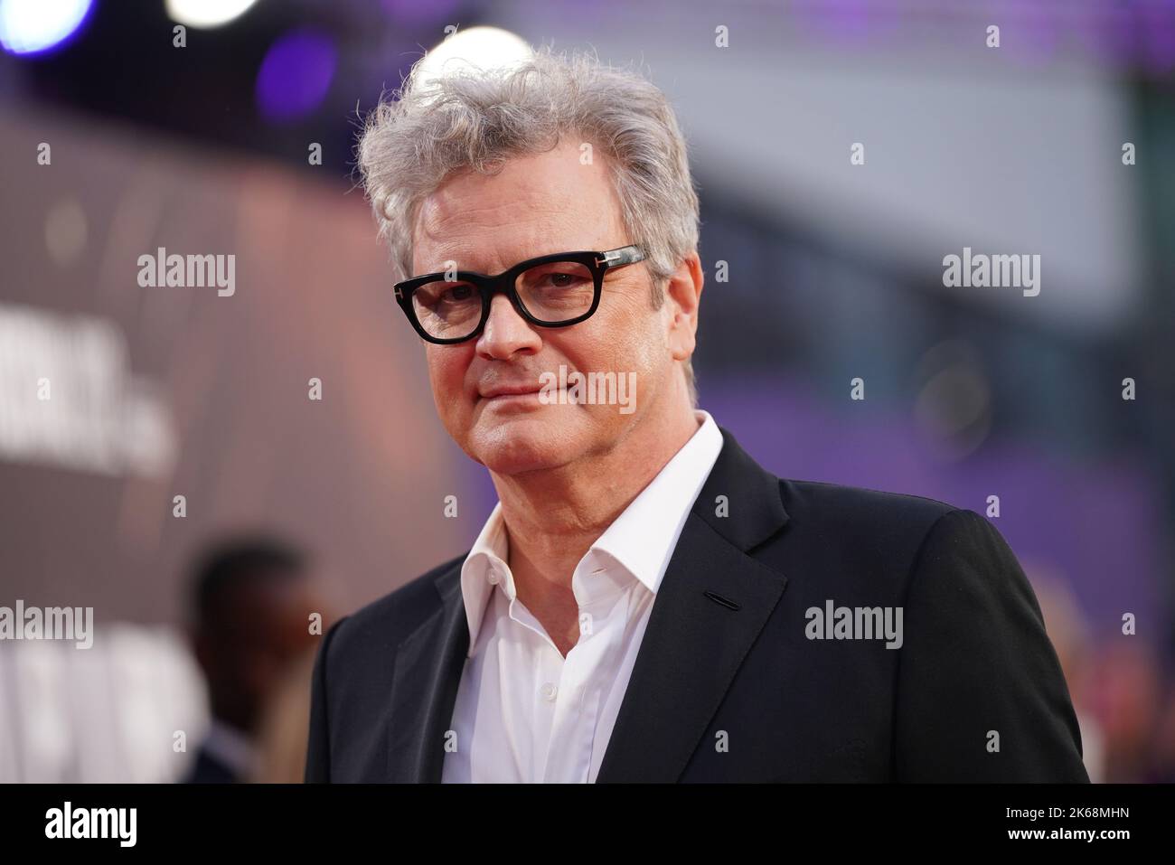 Colin Firth attending the European premiere of Empire of Light during ...